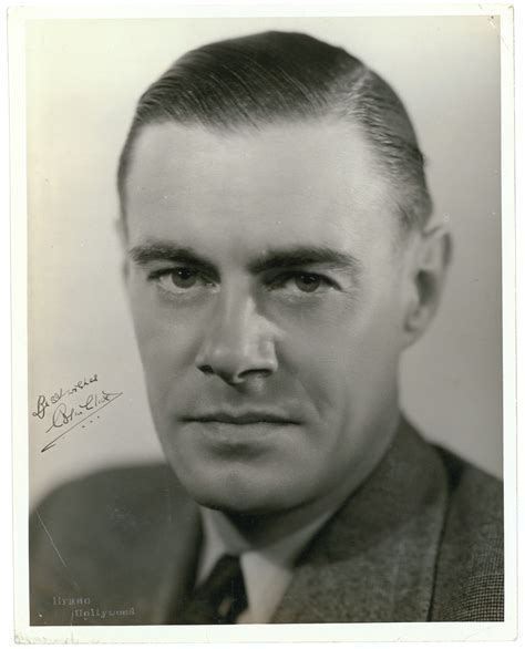 Colin Clive Scarce Portrait Of Eccentric Colin Clive Rr Auction