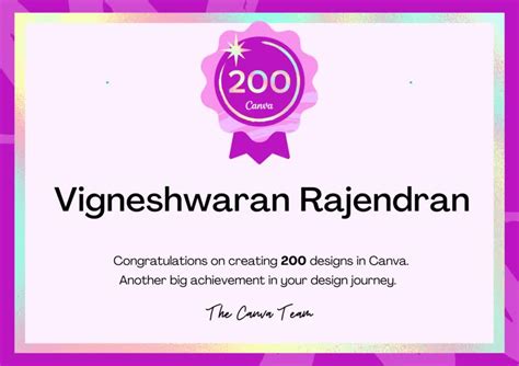 Vigneshwaran Rajendran On Linkedin Milestone Canva Contentcreation Digitaljourney