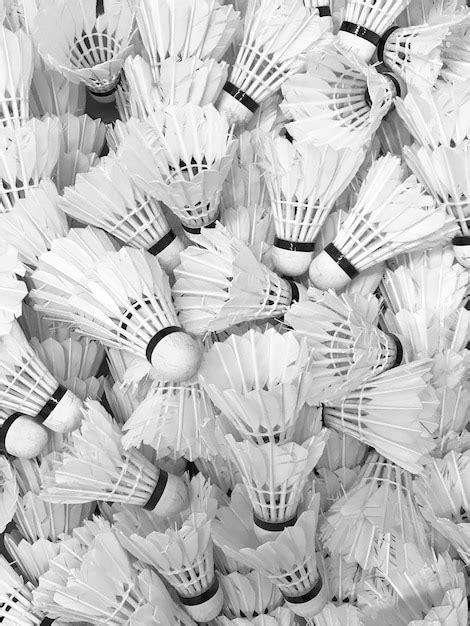 Premium Photo Full Frame Shot Of Shuttlecocks