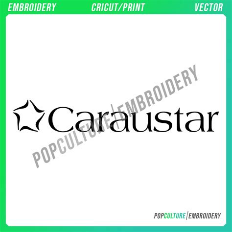 Caraus Official Logo For Embroidery And Vector • Pop Culture Embroidery
