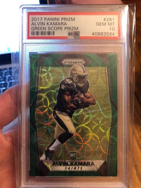 Alvin Kamara Rookie Card Panini Best Of Gethuk