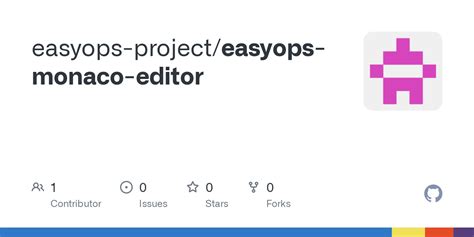 Github Easyops Projecteasyops Monaco Editor