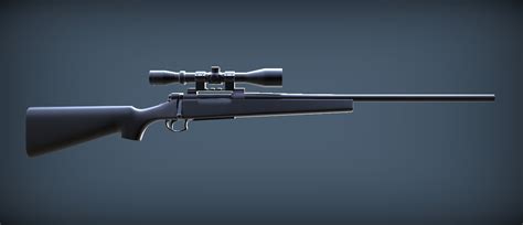 M24 3d Model 29 Obj Max Fbx Free3d