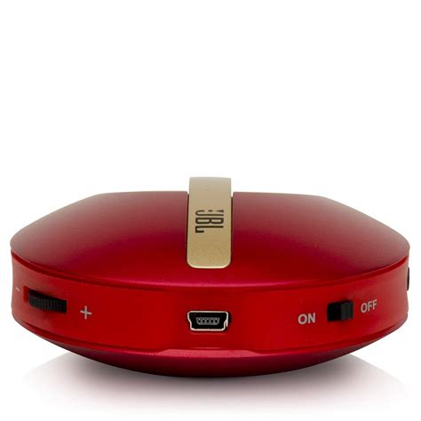 Amazon Com JBL OnTour Micro Mm Aux Portable Speaker Red Electronics