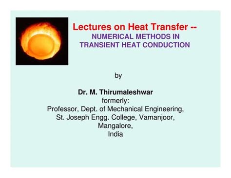 Heat Diffusion Equationppt