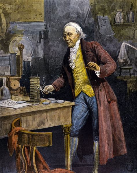 Portrait Of Alessandro Volta Count By Unknown Artist