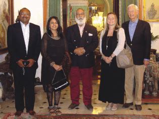From Left Mr Ishwar Subramanian Mrs Subramanian