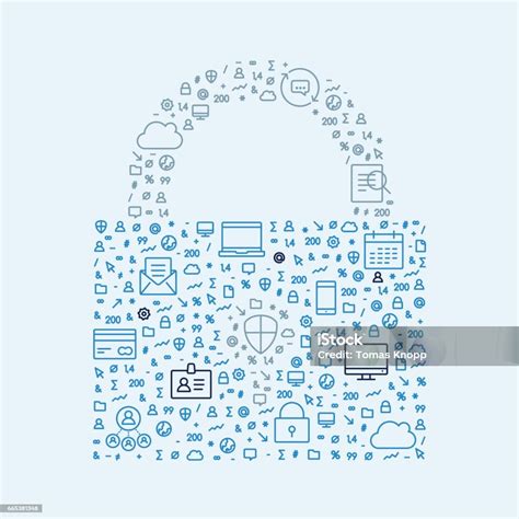 Security Symbol Stock Illustration Download Image Now Abstract