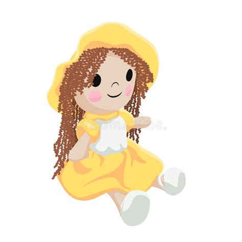 Picture Doll Sitting Stock Illustrations 7249 Picture Doll Sitting Stock Illustrations