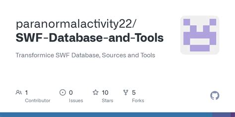 Github Paranormalactivity22 Swf Database And Tools Transformice Swf Database Sources And Tools