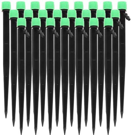 50pcs Drip Irrigation Emitters Drip Irrigation Parts Small Drip Emitters Sprayer Garden Spikes