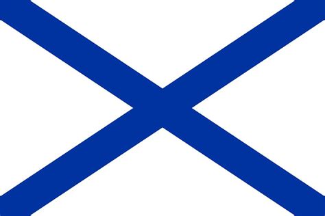 Saint Andrew Cross Flag Color Codes