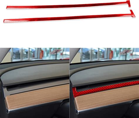 Nvcnx Real Carbon Fiber Compatible With Tesla Model Y 2020