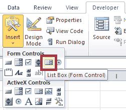 The Complete Guide To Excel VBA Form Control ListBoxes Wellsr Com