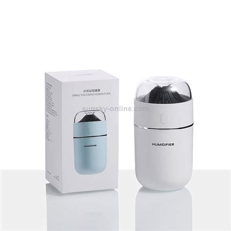 작은 화산 모양의 가습기 미니 Usb 자동차 가정용 음소거 스프레이 가습기 핑크