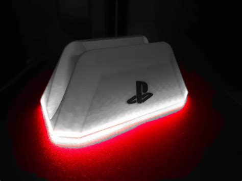 Ps5 Controller Stand With Led Free 3d Print Model Makerworld