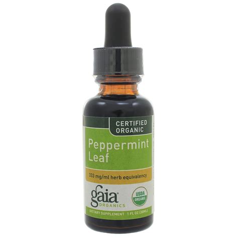 Buy Peppermint Leaf 100 Capsules Online In Canada Spectrum Supplements