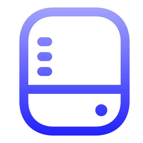 External Generic Gradient Outline Icon