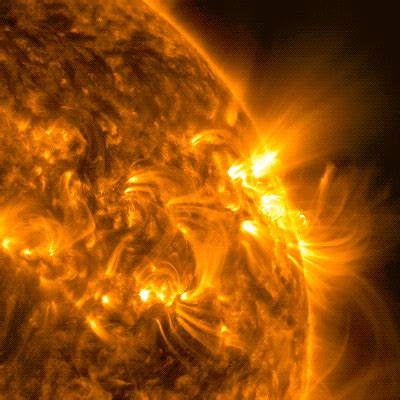 Sun Releases Strong Solar Flare Nasa Science