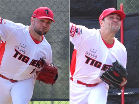 ‘첫 불펜피칭부터 기대감 높인 Kia 새 외국인투수 크로우and네일