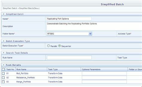 User Defined Behavior Patterns