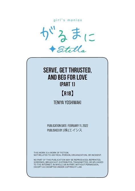 Serve Get Thrusted And Beg For Love 1 By Teniya Yoshiwaki Eng Updated