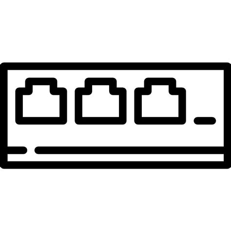 Ethernet Vector Svg Icon Svg Repo