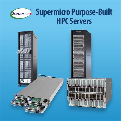 Supermicro Showcases Largest Portfolio Of Hpc Optimized Multi Node