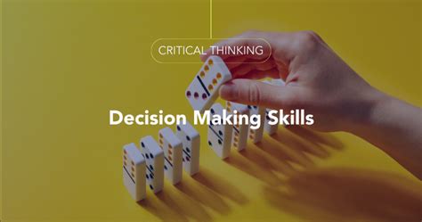 Decision Making Skills Playbook