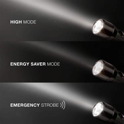 Energizer Rechargeable Led Metal Torch Super Bright Flashlight