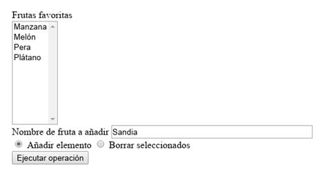 Código de JavaScript Insertar valores en un select de manera ordenada