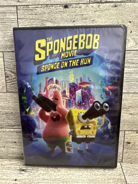 The Spongebob Movie Sponge On The Run Dvd 2020 Sealed New Ships Free Patrick💙 £11 70 Picclick Uk