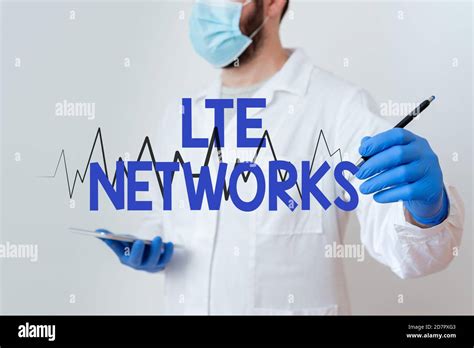 Conceptual Hand Writing Showing Lte Networks Concept Meaning Fastest