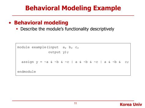 Ppt Lecture 4 Verilog Hdl 1 Combinational Logic Design Powerpoint