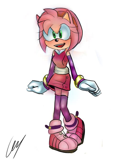Boom Amy Render By Aandygp On Deviantart