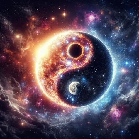 Galaxy Ying Yang Yin Yang Art Peace Art Yin Yang Images