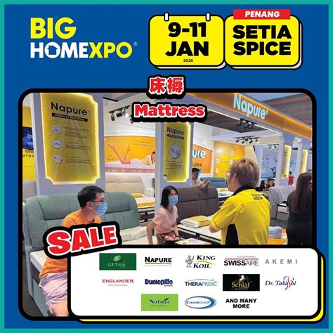 7 Best Mattress Brands 2026 Big Home Expo Penang In Jan 2026