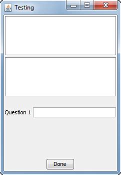 Java JFrame Form Creation Multiple Rows Columns And Inputs