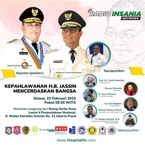 3 Kepahlawanan Hb Jassin Mencerdaskan Bangsa Insania Fm