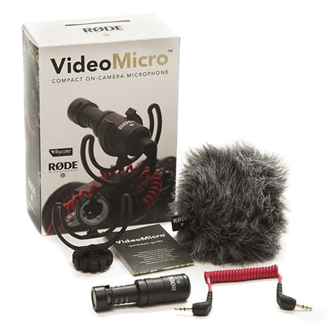 Rode Videomicro Compact On Camera Microphone Nearly New Gear4music