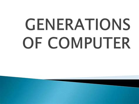generations of computer pptx