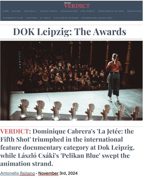 International Press Roundup October Unifrance