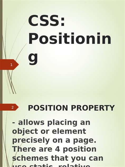 3rd Lesson 4 Css Posiition And Float Pdf Computer Programming Software Engineering