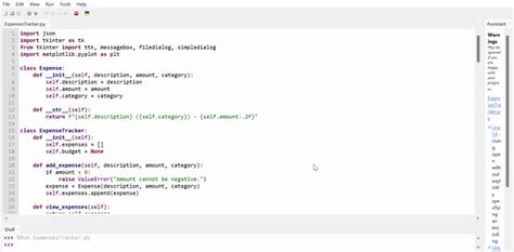 Spandana Mukka On Linkedin Python Expensetracker Codingprojects Mentorship