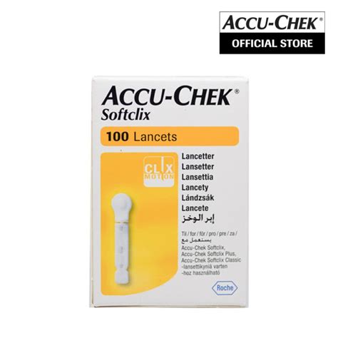 Accu Chek Softclix Lancets 100s [expiry Date 2028 07 31] Shopee