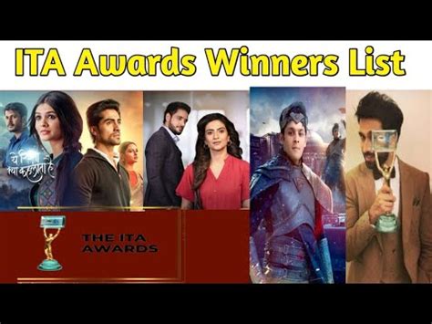 Ita Awards 2023 Winners List 23rd Ita Awards Here Winner List Youtube