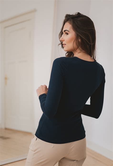 Sofie Navy Blue Zalsqa Szyte W Polsce