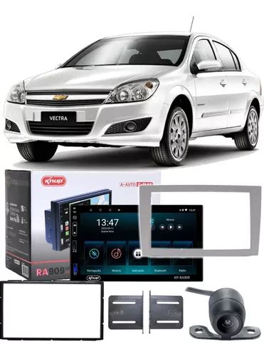 Kit Radio Multimídia Android Auto Carplay Vectra 2006 À 2012 Parcelamento Sem Juros
