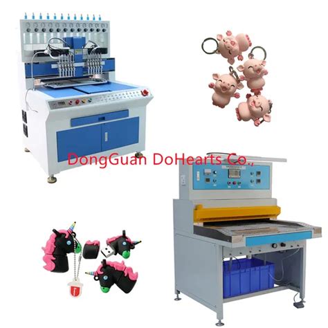 High Speed Soft Rubber Pvc Patches Logo Injection Machine To Make