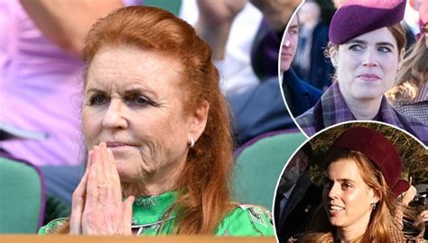 Sarah Ferguson Makes Wise Move After Beatrice Eugenie Pick Sides